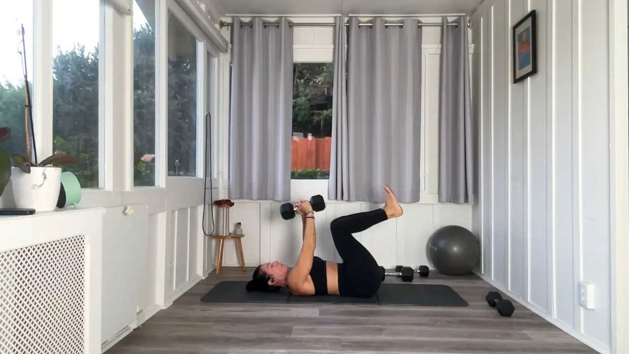 45 min Body Sculpt All Levels w/ Tracy Full Body 10/18/24 - YogaWorks
