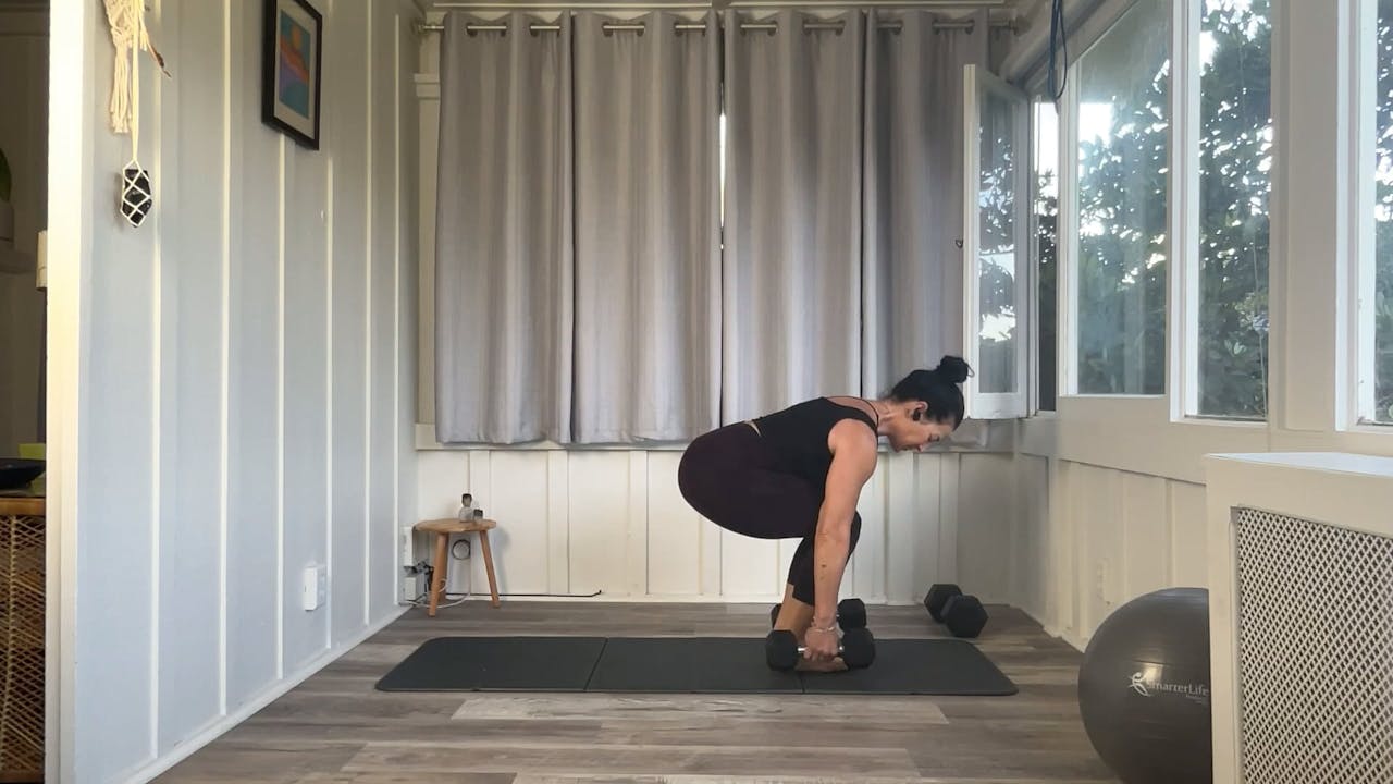 45 min Body Sculpt w/ Tracy Legs and Core 7/22/24 - YogaWorks