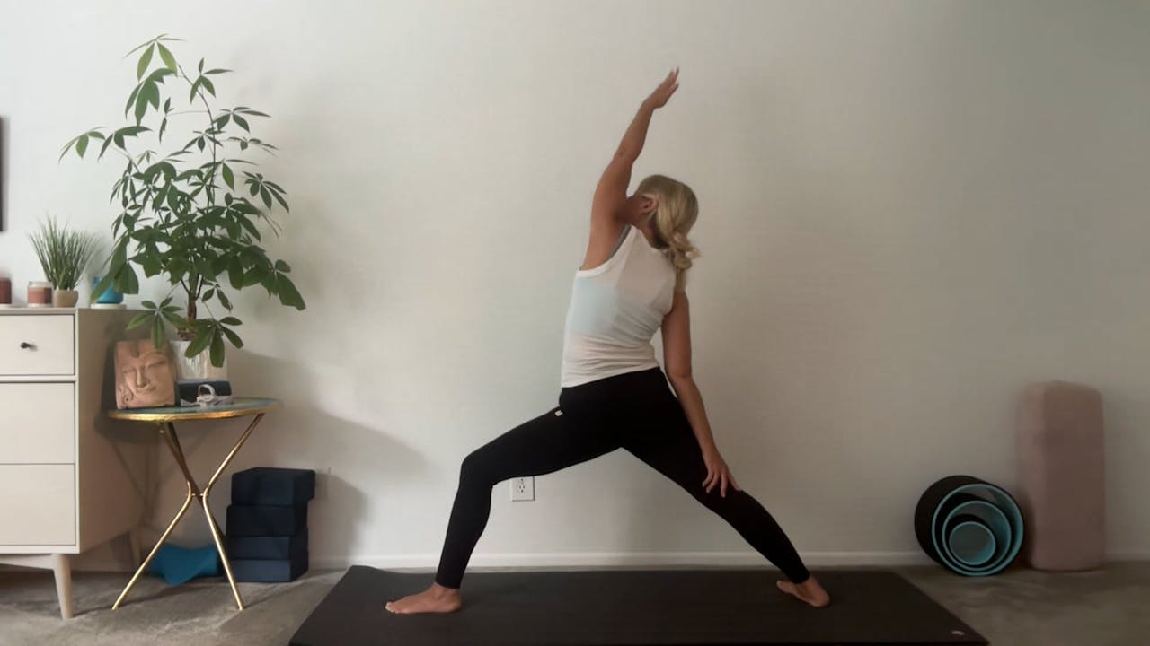 75 min Vinyasa Flow 2-3 w/Jesse Hips Breath Handstands and the Weather 9/3/23 - YogaWorks