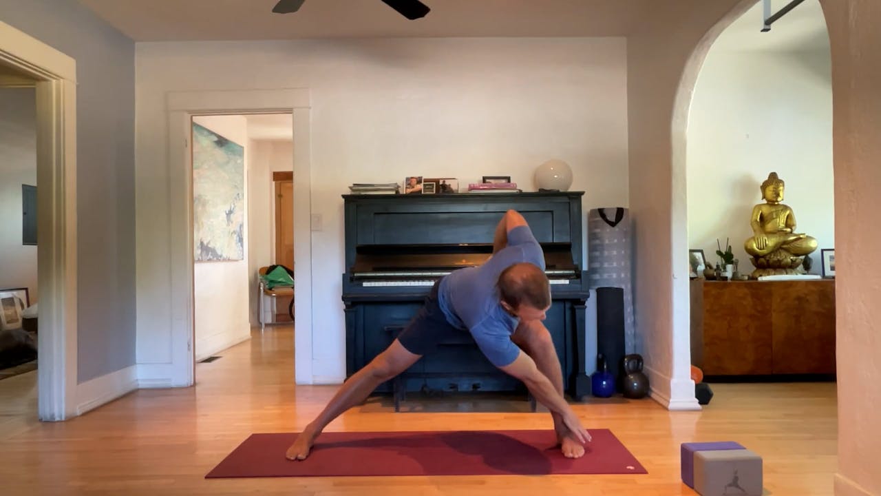 45 min Vinyasa 2 w/ Vytas - Dynamic Standing Poses 7/19/23 - YogaWorks