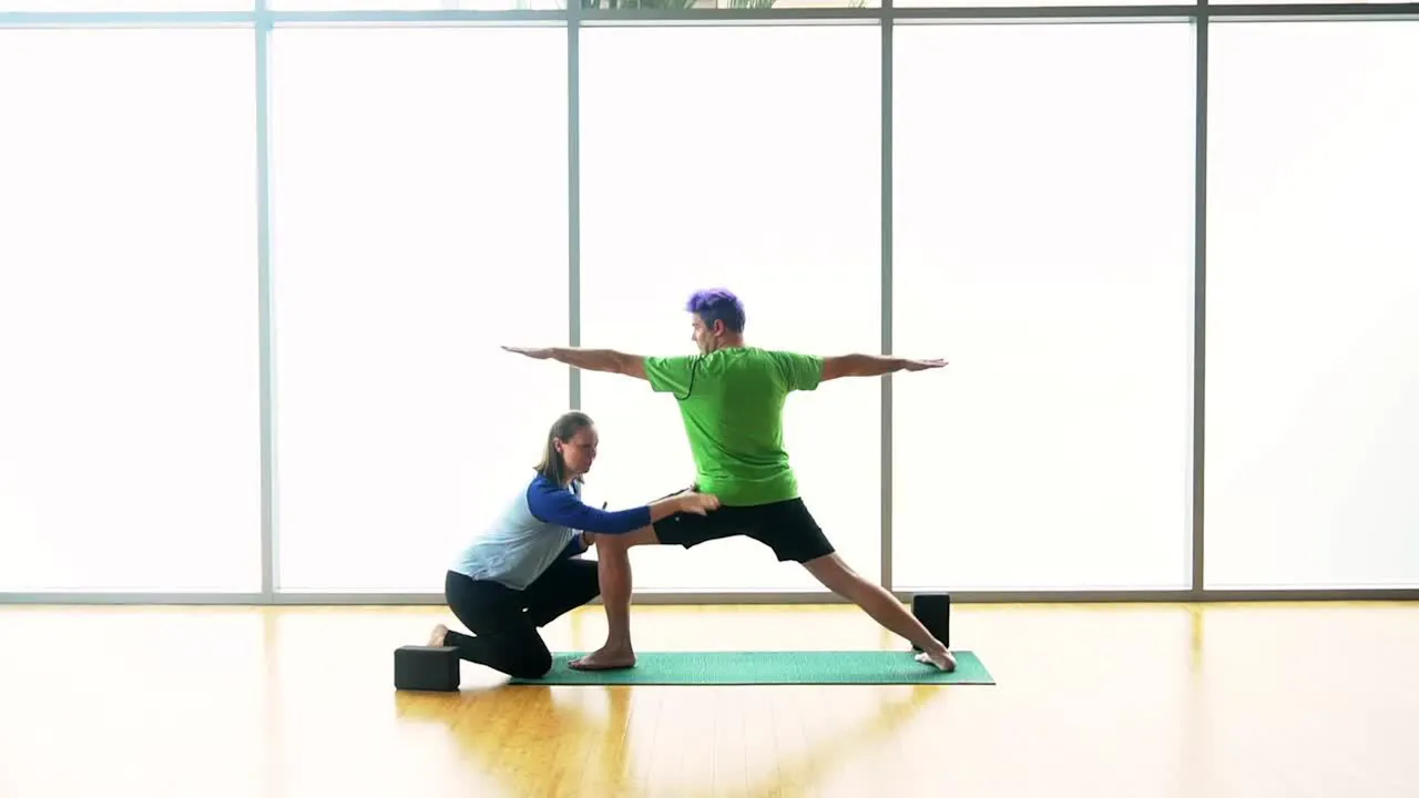 5 minute Hands-on Adjustments - Externally Rotated Standing Poses ...