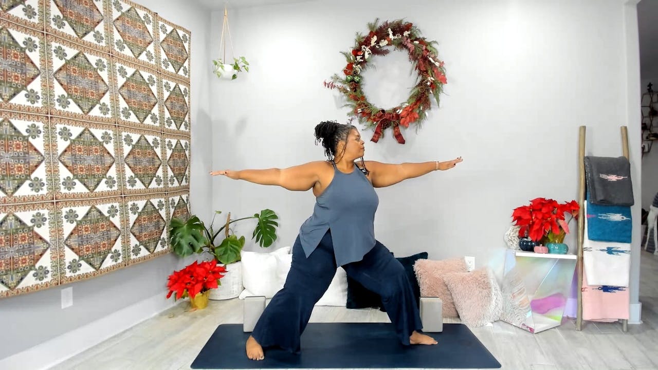 30 min Beginner Yoga for Bigger Bodies w/ Tamika - Yoga for Bigger Bodies - YogaWorks