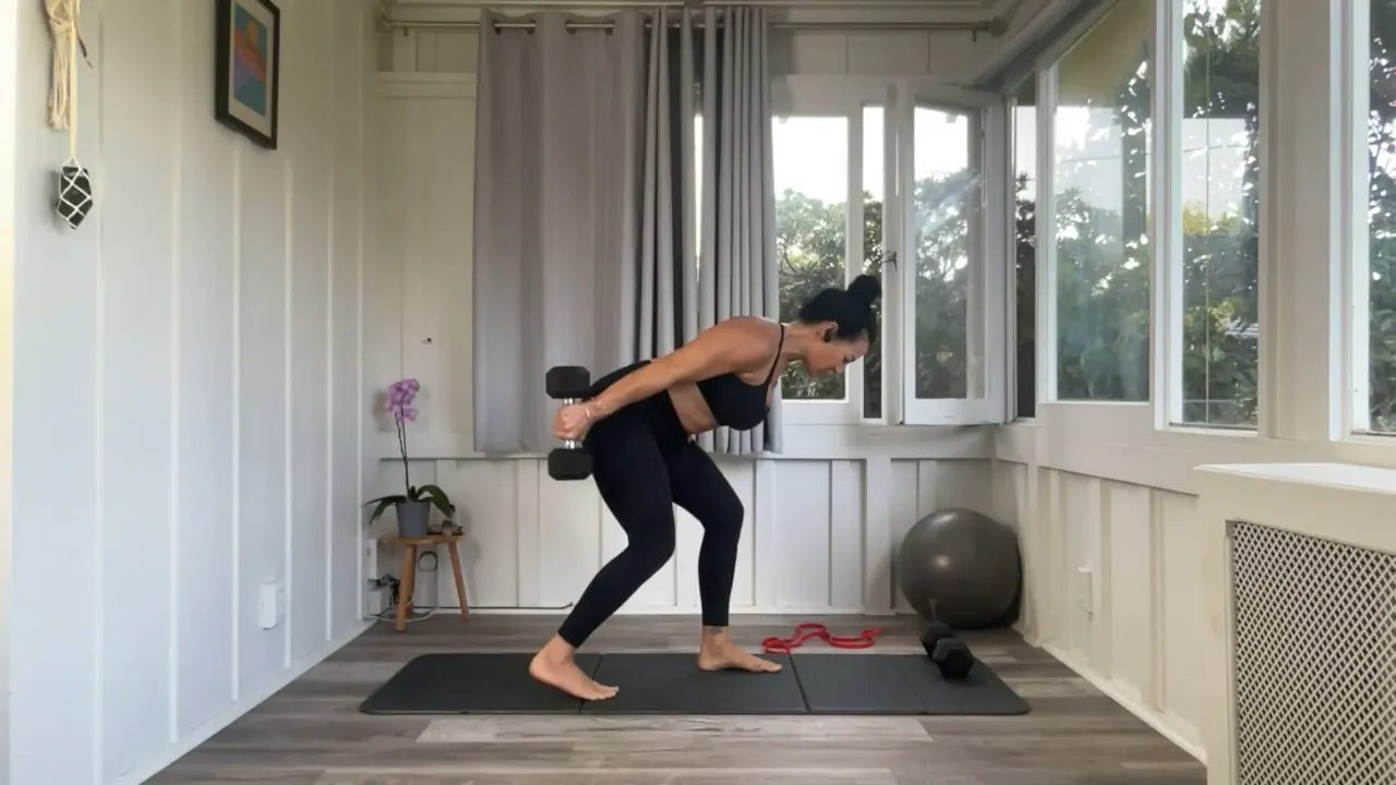 45 min Body Sculpt All Levels w/ Tracy Full Body 8/2/24 - YogaWorks