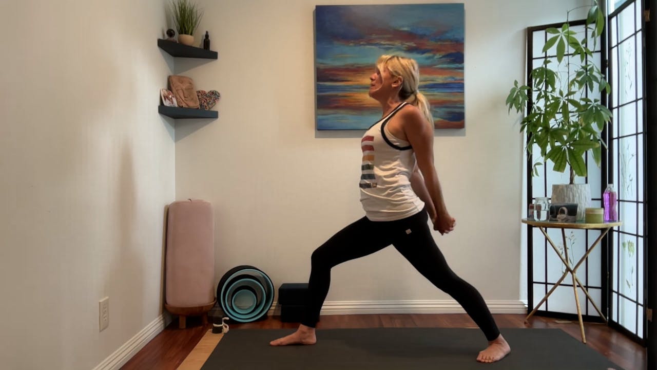 75 min Vinyasa Flow 2-3 w/ Jesse The Pull of the Energy! 1/17/24 - YogaWorks