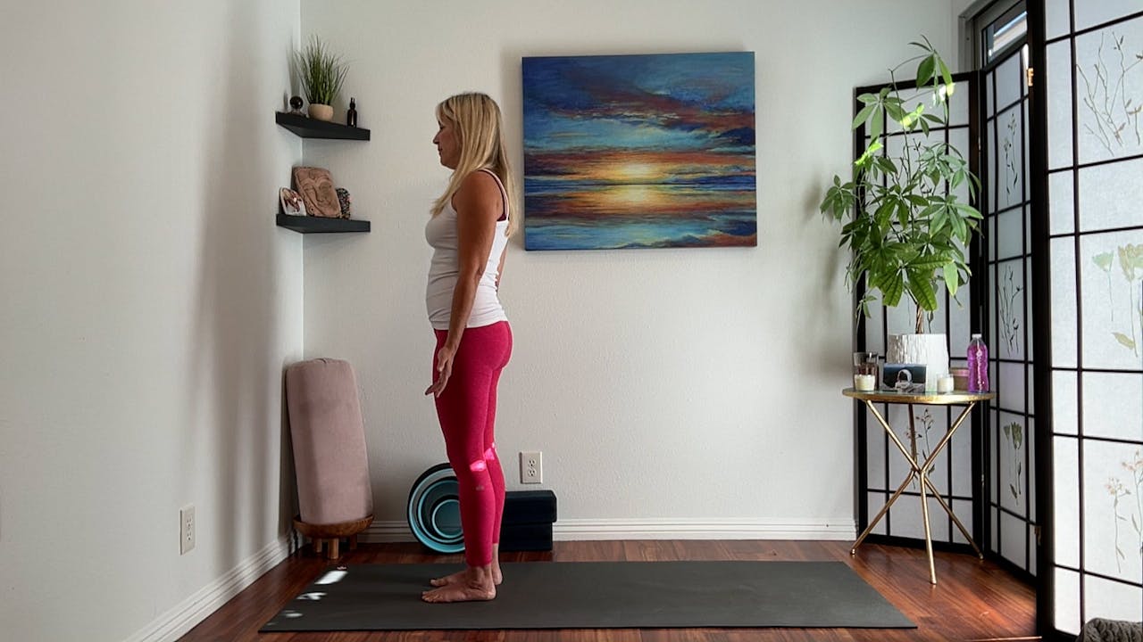 10 min Tadasana and Ujayii Breath w/ Jesse - Intro to Vinyasa Flow ...