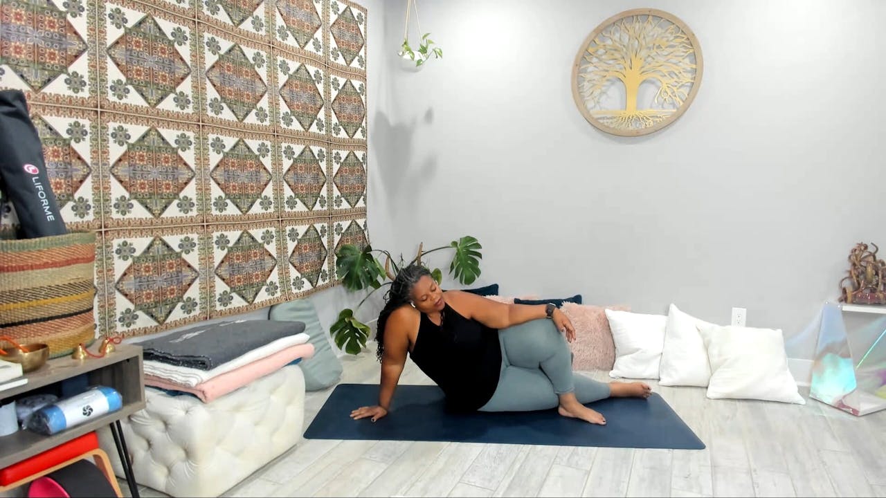 60 min. Yin Yoga w/ Tamika - Letting go & discernment 10/2/23 - Tamika's Yin Yoga - YogaWorks