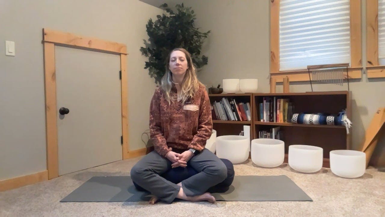 15 min Meditation w/ Becky - Feel the touch of the breath - YogaWorks
