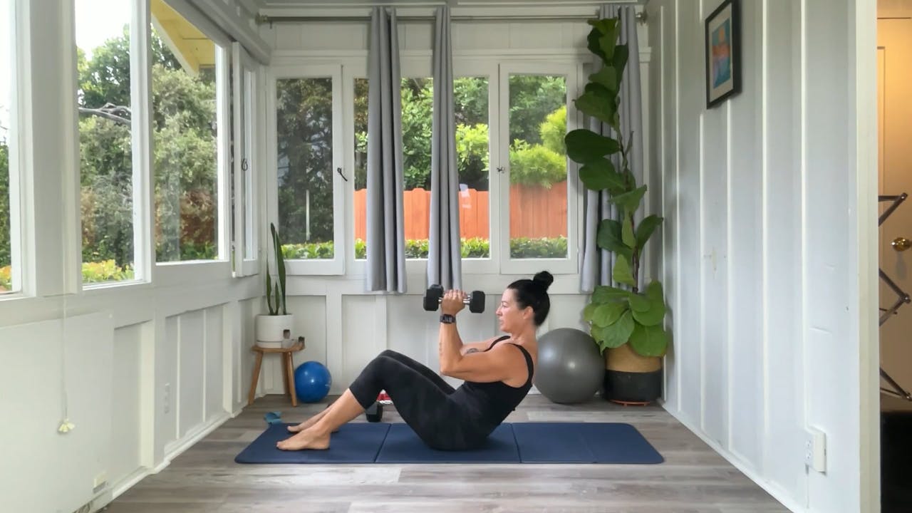 45 min Body Sculpt w/ Tracy Full Body + Banded Cardio 6/6/25 - Tracy's ...