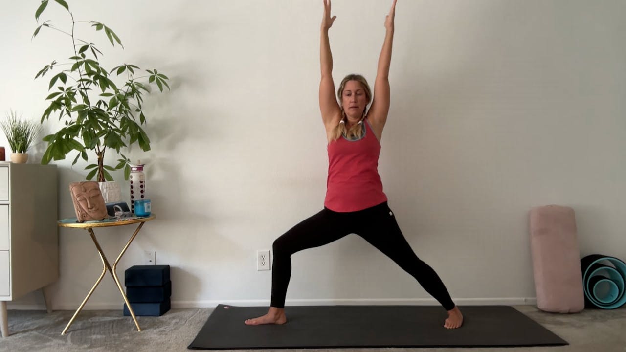 75 min Vinyasa Flow 2-3 w/Jesse Heat Hips Arm Balances 10/30/23 - YogaWorks