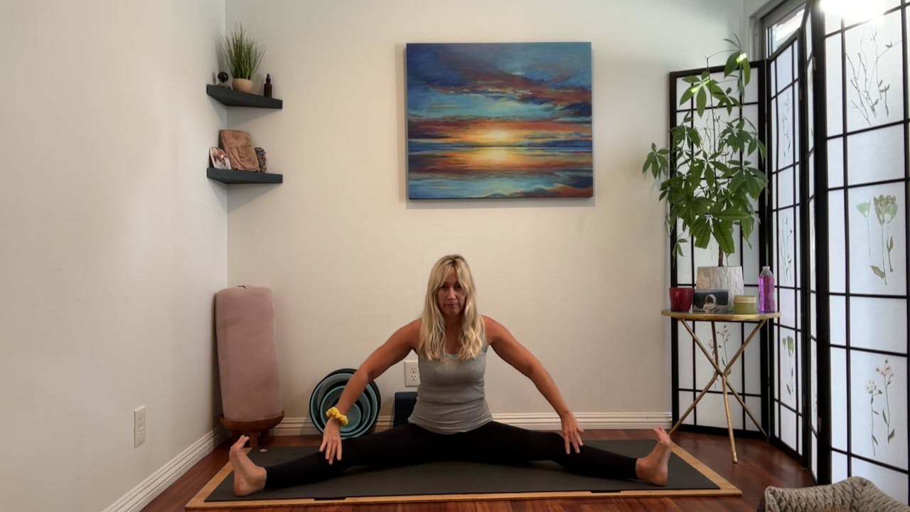 75 min Vinyasa 2-3 w/ Jesse Inner and Outer Thighs Even! 11/27/23 - YogaWorks