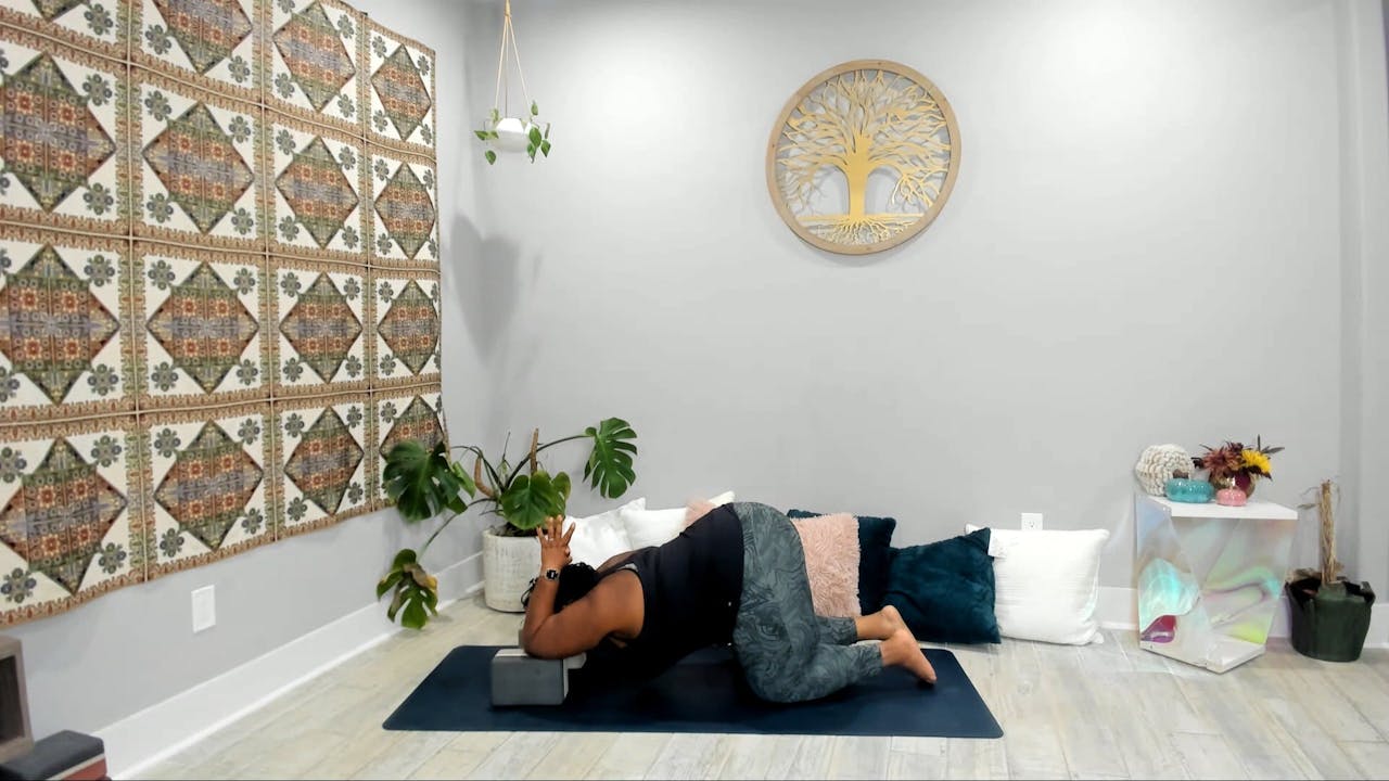 60 min. Yin Yoga w/ Tamika - The Work of Yoga 10/30/23 - YogaWorks