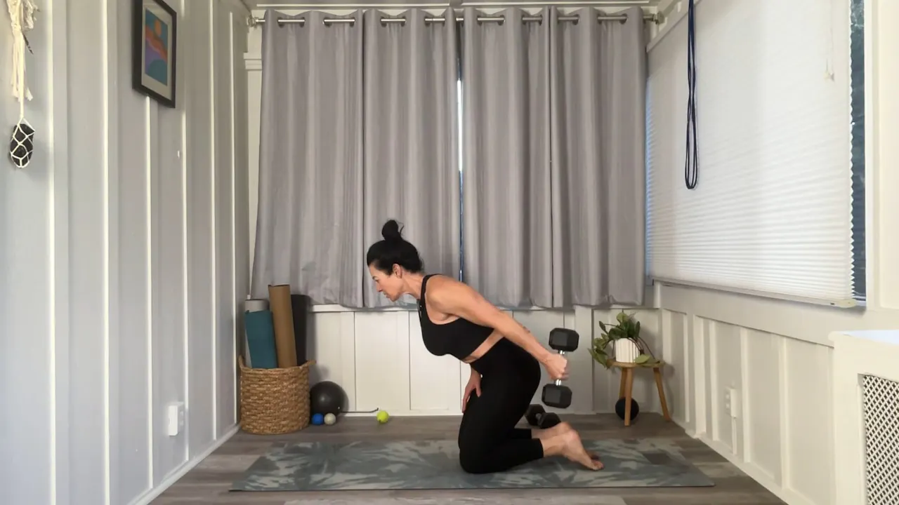45 min Body Sculpt All Levels w/ Tracy Chest, Back and Triceps + Core ...