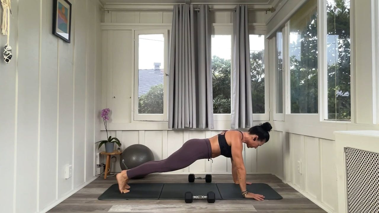 45 min Body Sculpt w/ Tracy Core Conundrum 8/14/24 - YogaWorks