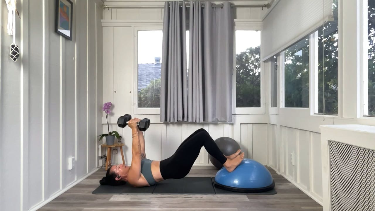 45 Body Sculpt w/ Tracy Full Body Balance and Strength 7/31/24 - YogaWorks