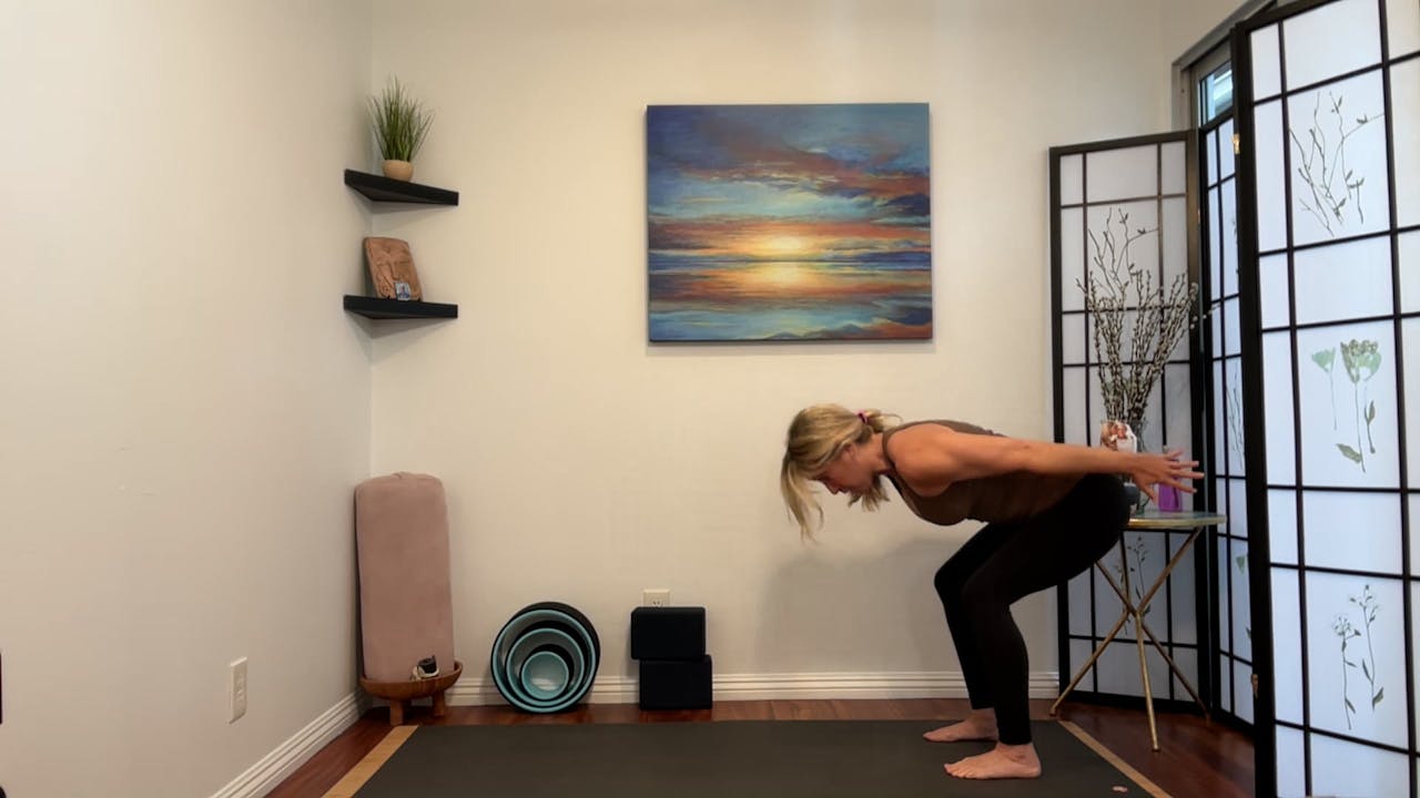 75 min Vinyasa Flow 2-3 w/ Jesse We Cannot Control The Weather Today 3/31/24 - YogaWorks