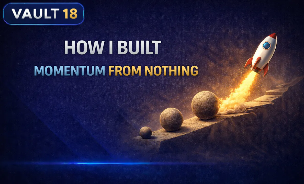 Vault 18: How I Built Momentum From Nothing - Chapter 1 - Zabo103 TV