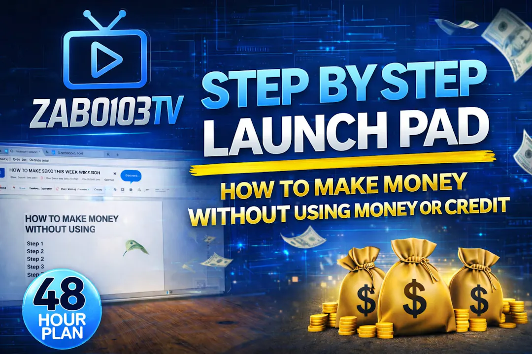 Step By Step Launch Pad - Chapter 1 - Zabo103 TV