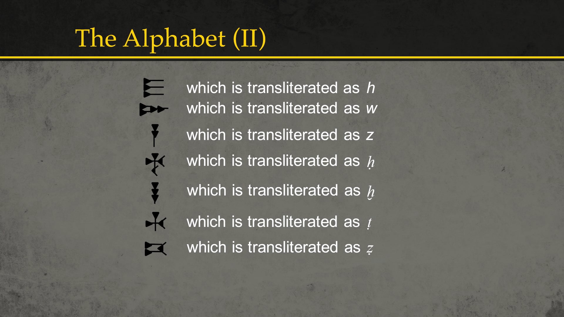 Basics of Ancient Ugaritic (Michael Williams) - MasterLectures
