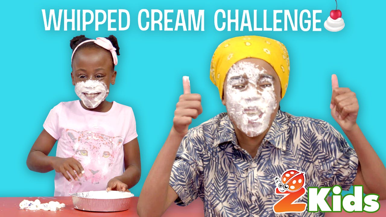 Whipped Cream Challenge | Episode #2 - Zouzounia TV+