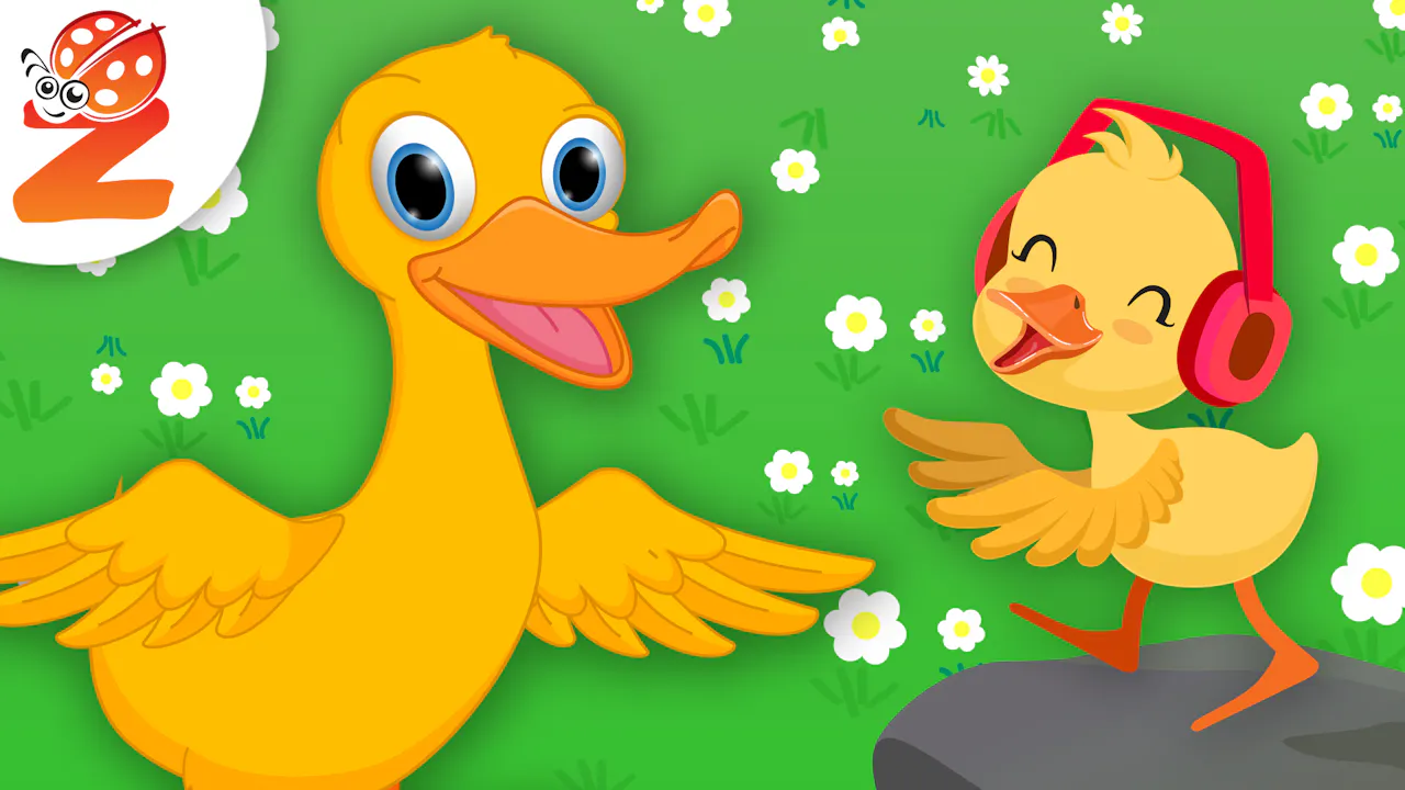 5 Παπάκια Μικρά - Ζουζούνια | Animated Songs - Ελληνικά Παιδικά ...